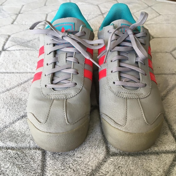 adidas | Shoes | Adidas Samoa Greyhot Pink Shoes | Poshmark